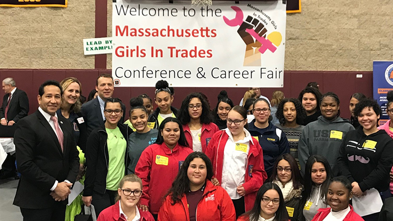 PHOTOS: MGC meets 120 young women at MA Girls In Trades event ...